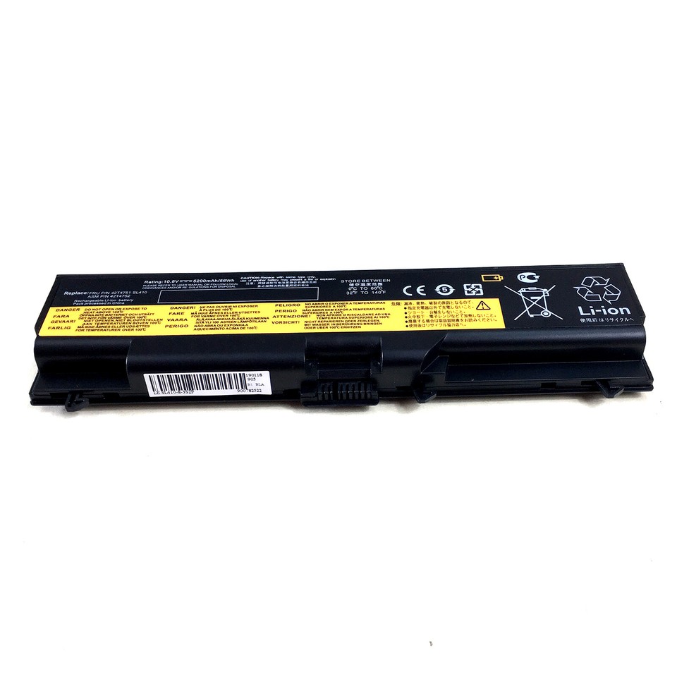 Battery for Lenovo ThinkPad L412 0553,T420 4236,T420 4180,T510 Laptop ...