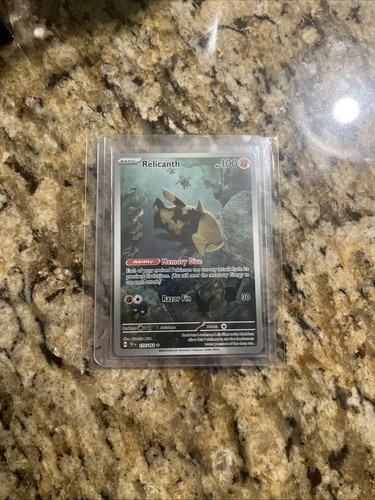 Pokemon Temporal Forces Illustration Rare Holo #173/162 Relicanth | eBay