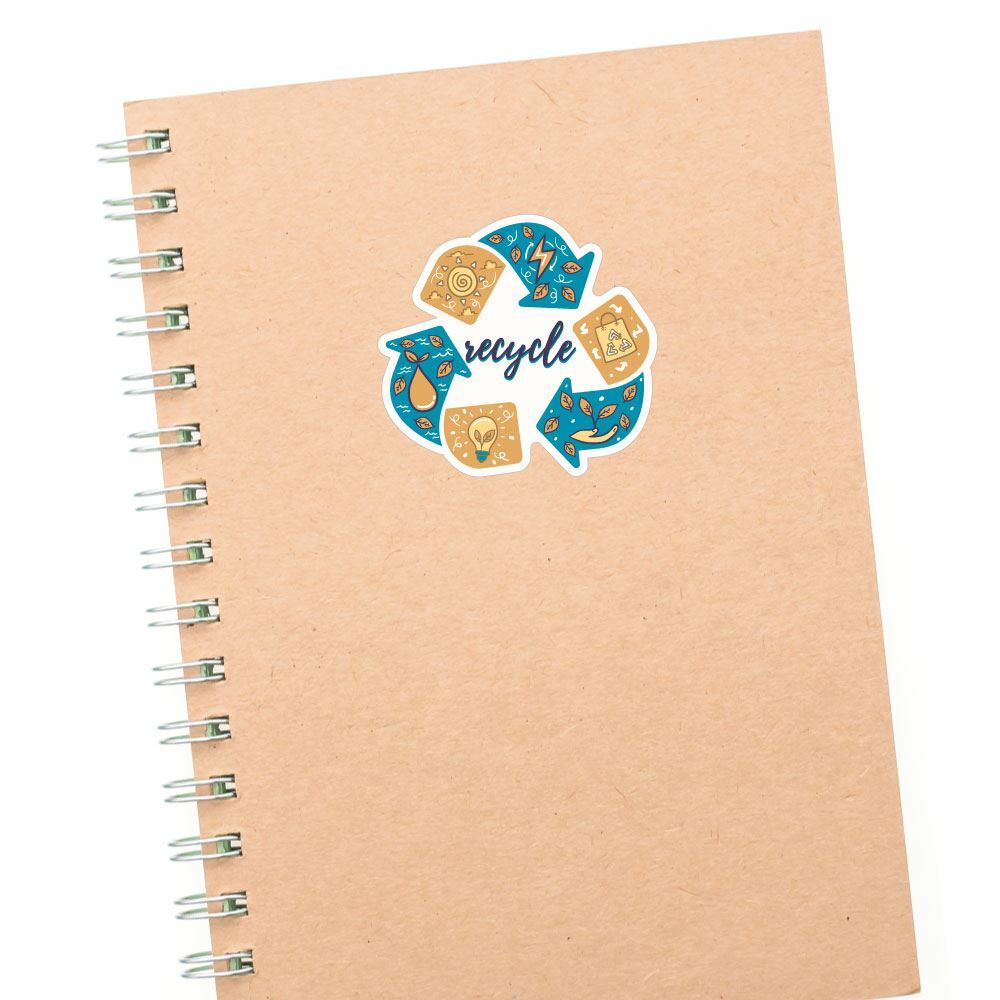 Recycle Sticker Decal Reuse Recycle Environment Eco Friendly Funny | eBay