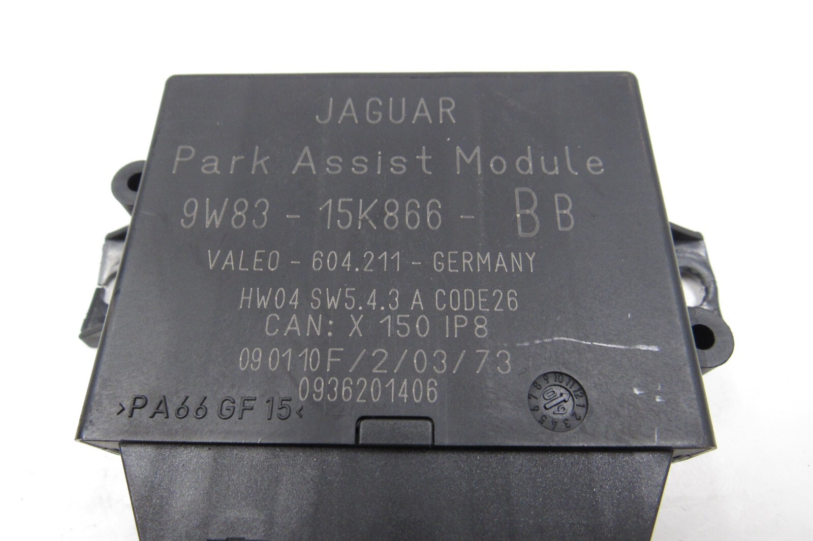 2010 - 2015 JAGUAR XF FRONT & REAR PARK ASSIST CONTROL MODULE ...