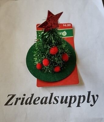 Merry Bite Christmas Tree Barrettes | eBay