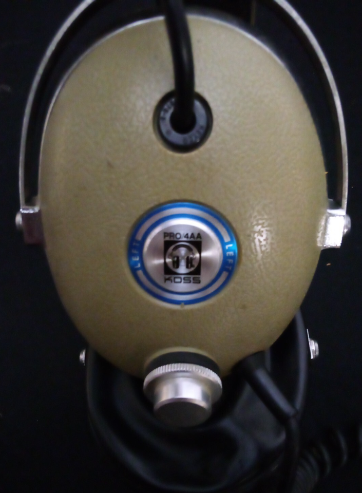 VTG KOSS STEREO EQUIPMENT PRO 4AA STUDIO HEADPHONES PROFESSIONAL UN ...
