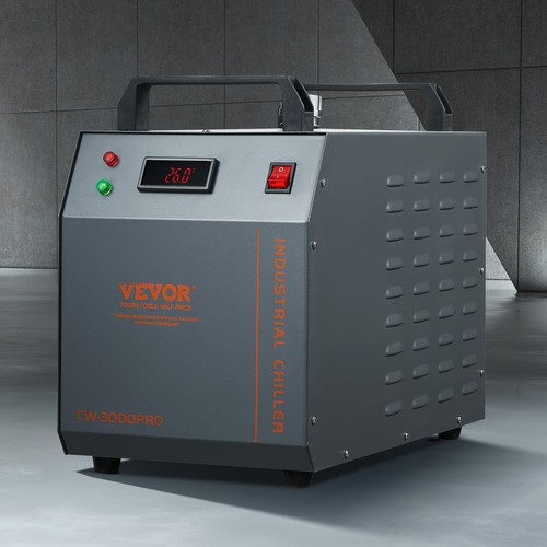 VEVOR Industrial Water Chiller, CW-3000, 150W Air-Cooled | eBay