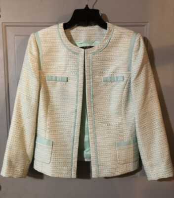 Alex Marie Mint Green Light Jacket | eBay