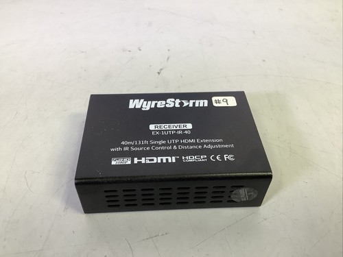 WyreStorm EX-1UTP-IR-40 Receiver - HDMI Extender - NG D3D | eBay