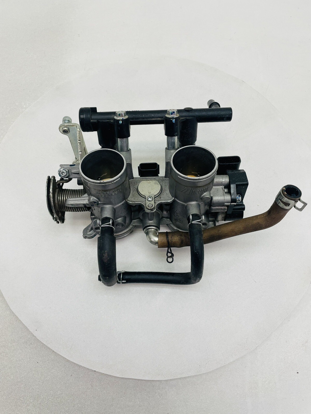 19-21 Yamaha YZF R3 300 Oem Throttle Bodies Injectors Rail Sensors TPS ...