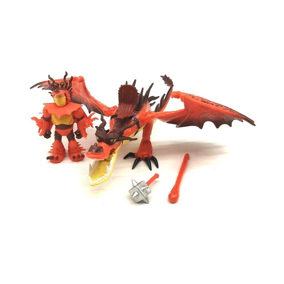 8 Pcs Set How to Train Your Dragon Figures Hiccup Astrid Light Fury ...