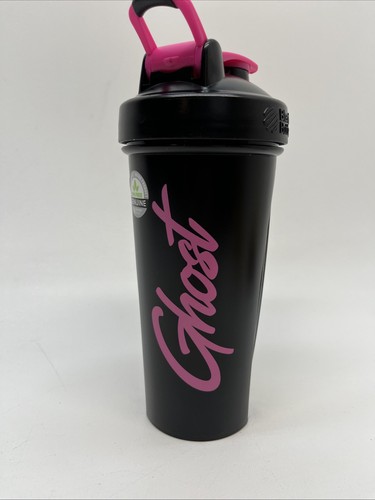 Ghost Lifestyle Protein Shaker Cup Blender Bottle Black Pink 28oz 🔥 ...