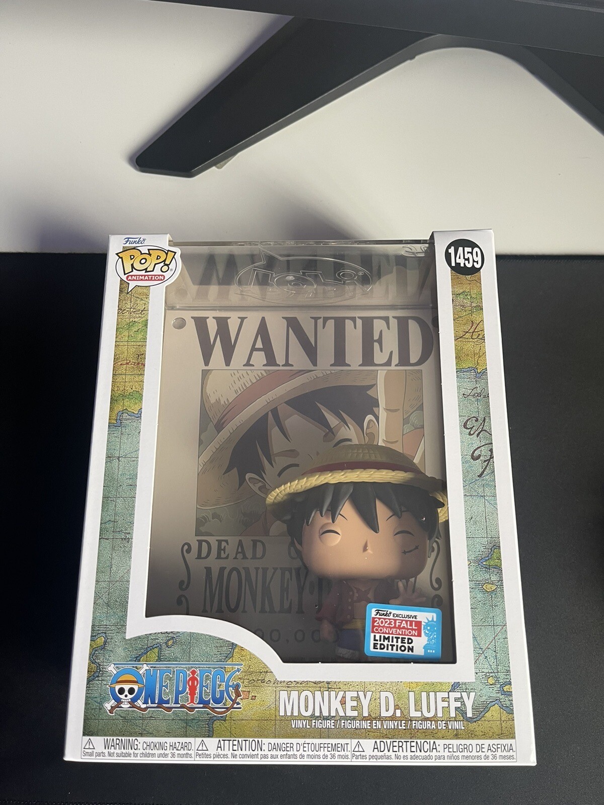 Funko+Pop%21+Video+Game%2FMovie+Cover+with+case%3A+One+Piece+-+Monkey+D ...