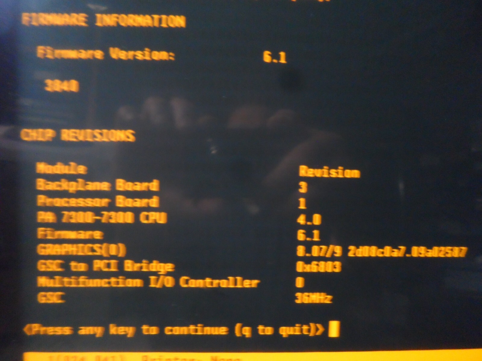 #1 HP 9000 B180L Workstation Visualize PA7300 180Mhz 256Mb 9.1Gb HDD ...