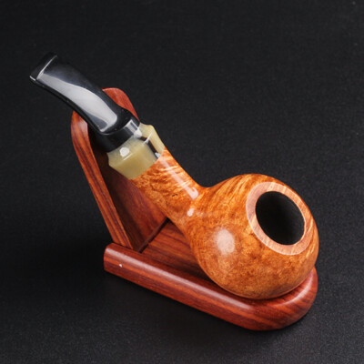 Classic Briar Apple Pipe Handmade Old-fashioned Solid Wood Pipes ...