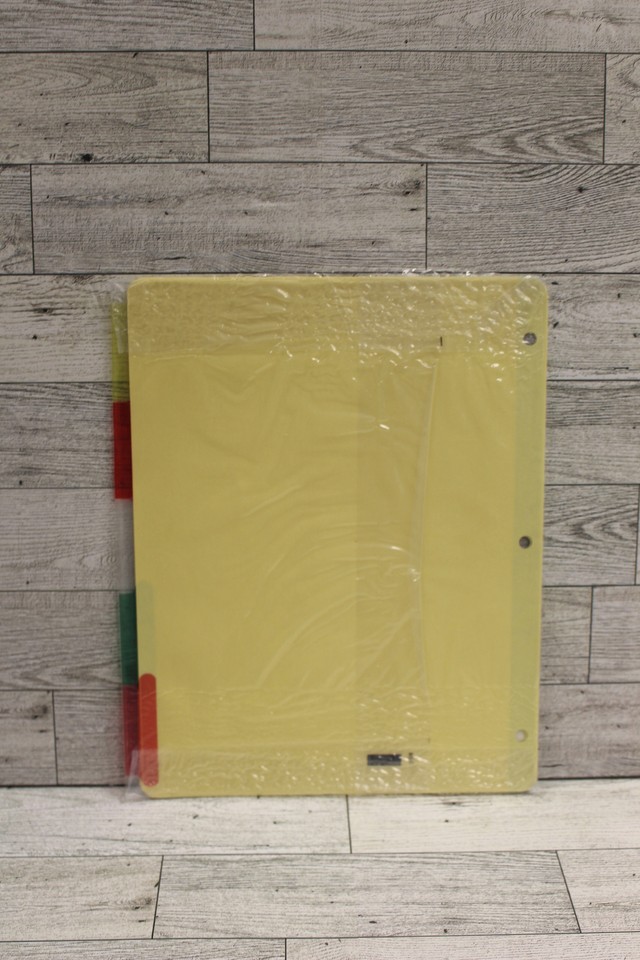 Vintage AICO Gold Line Indexes Rip-proof Binder Paper Dividers -New | eBay