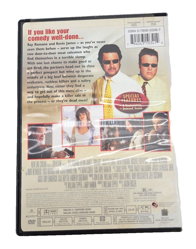 Grilled Video DVD Movie Comedy Ray Romano Kevin James | eBay