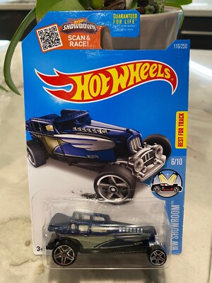 2016 Hot Wheels #116 Showroom 6/10 GREAT GATSPEED Dark Blue Variant ...