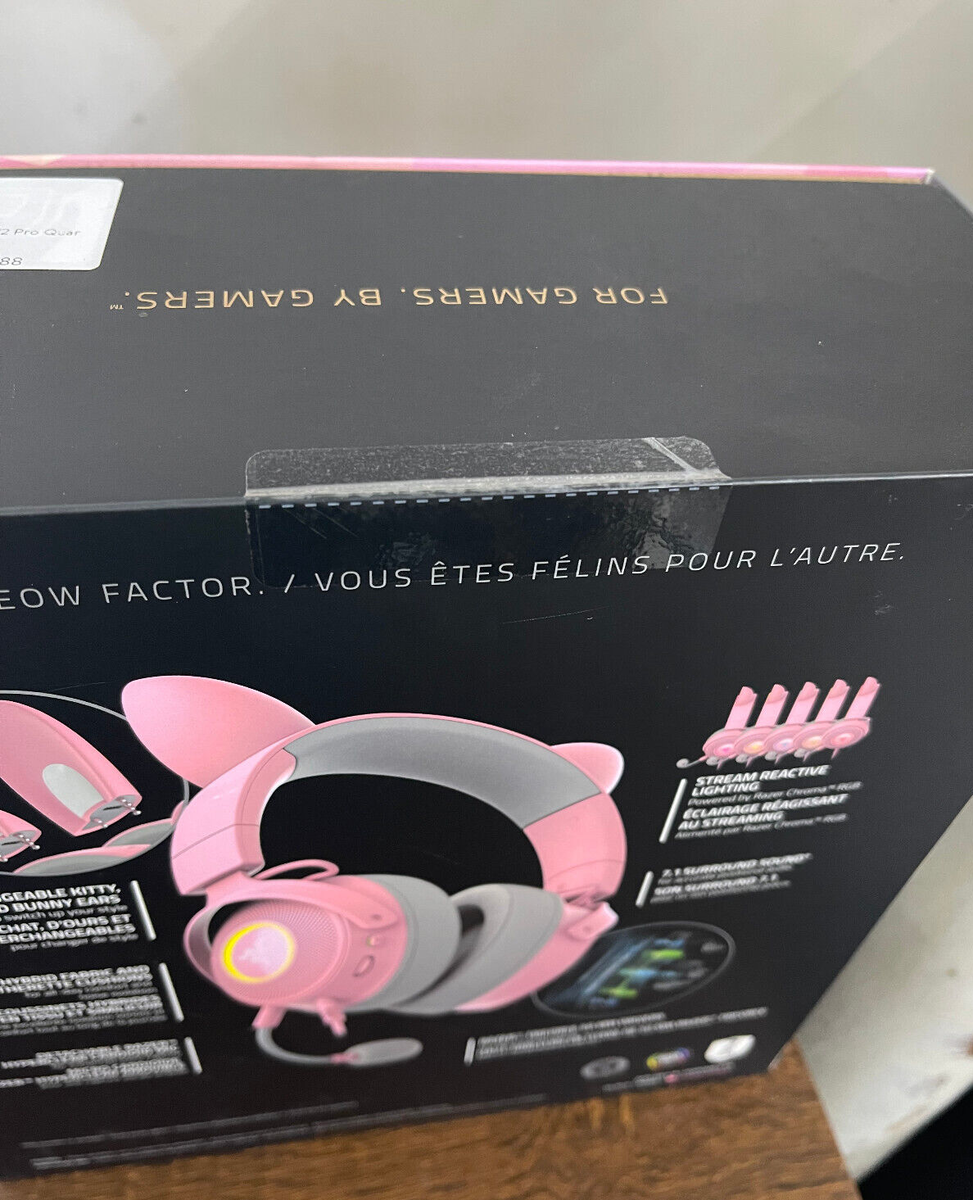 Razer Kraken Kitty V2 Pro Wired Over-Ear Gaming Headset Razer Kraken Kitty V2 Pro Wired Over-Ear Gaming Headset