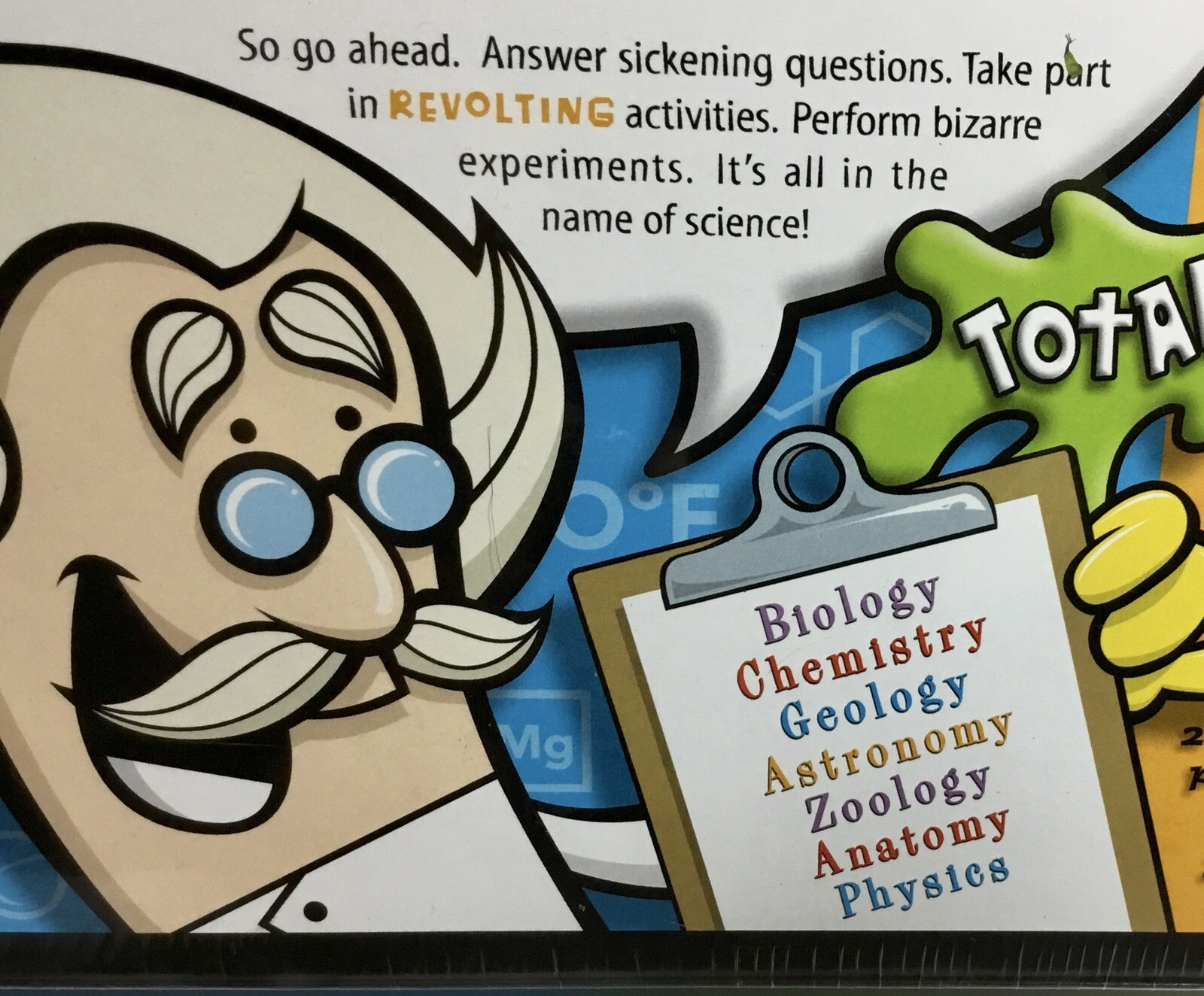 2015 University Games Totally Gross Game of Science Board Game NSIB | eBay