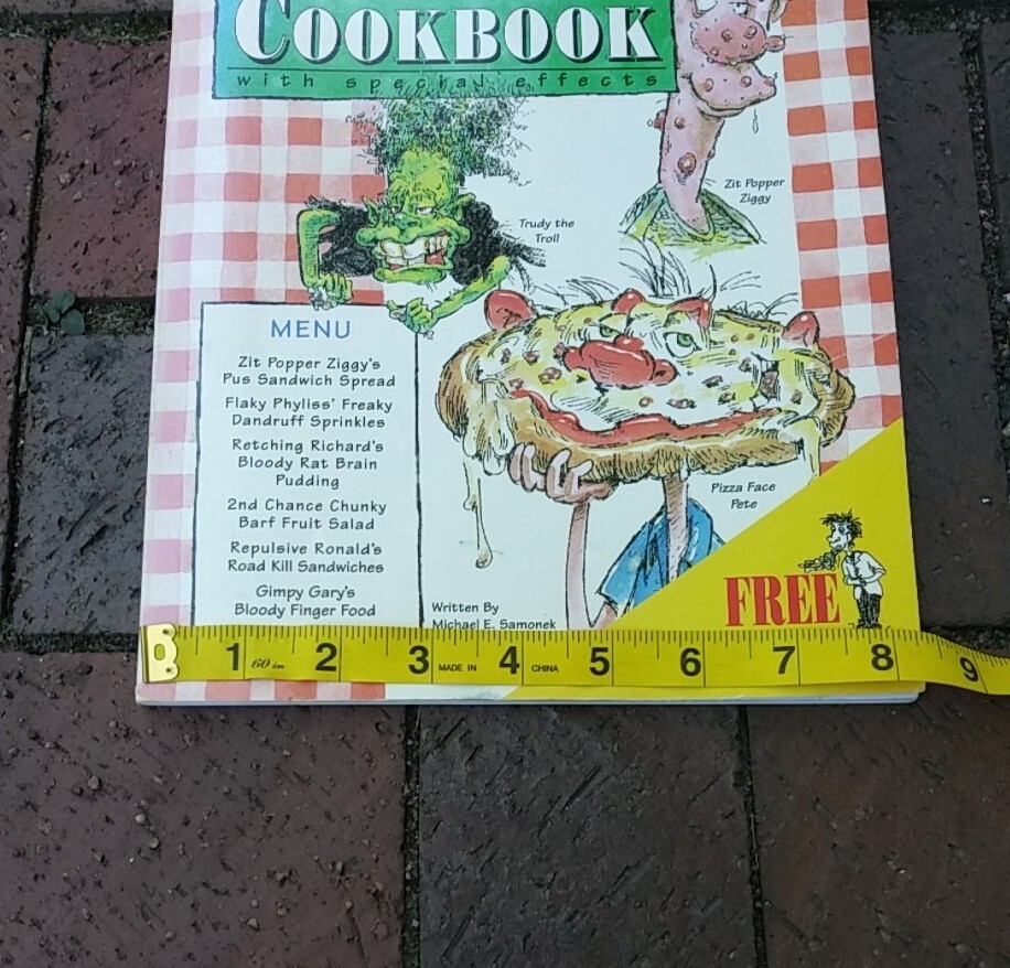 THE GROSS-OUT GET SICK & TURN BLUE COOKBOOK: WITH SPECIAL By Michael E ...