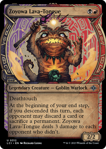 Zoyowa Lava-Tongue (REGULAR) x1 - MTG The Lost Caverns of Ixalan LCI ...
