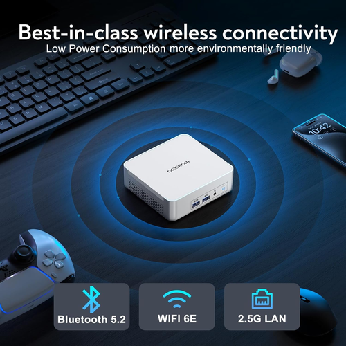 GEEKOM XT12 Pro Mini Pc,Intel Core I9-12900H（14C/20T/24Mb） 32GB DDR4 ...