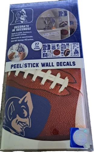 Duke Peel & Stick Wall Decals 27 Designs NCAA Football Basketball NEW ...