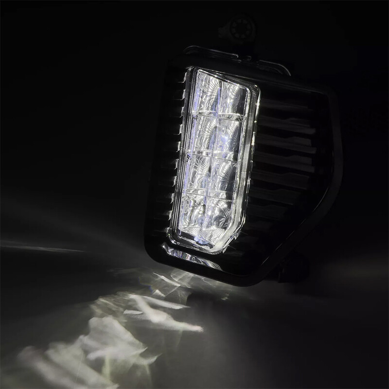 For 2019-2022 GMC Sierra 1500 Denali AT4 Fog Lights Lamp LED W/Black ...