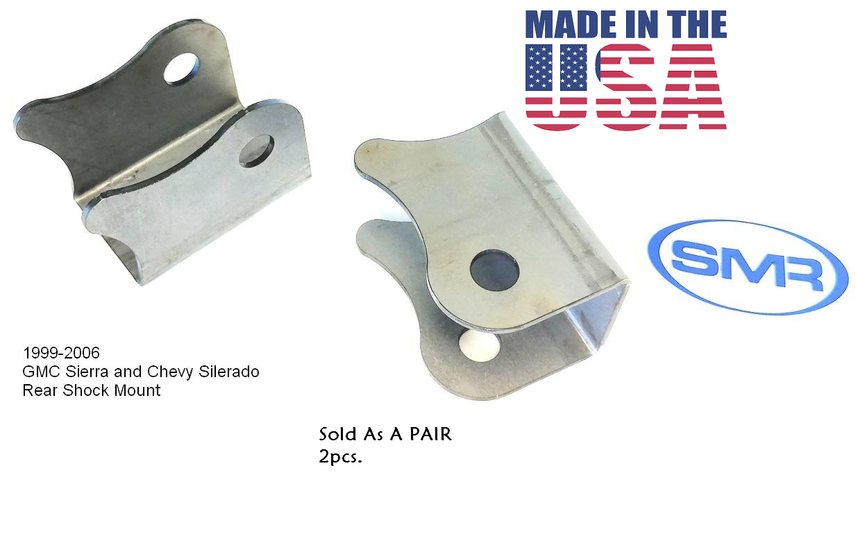 2 Chevy Silverado GMC Sierra Replacement Rear Upper Shock Mount ...