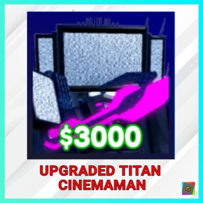 ️NEW ️- Toilet Tower Defense: Upgraded Titan Cinemaman | TTD Roblox ...