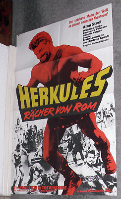 HERCULES AGAINST ROME original rare 1964 movie poster ALAN STEEL | eBay