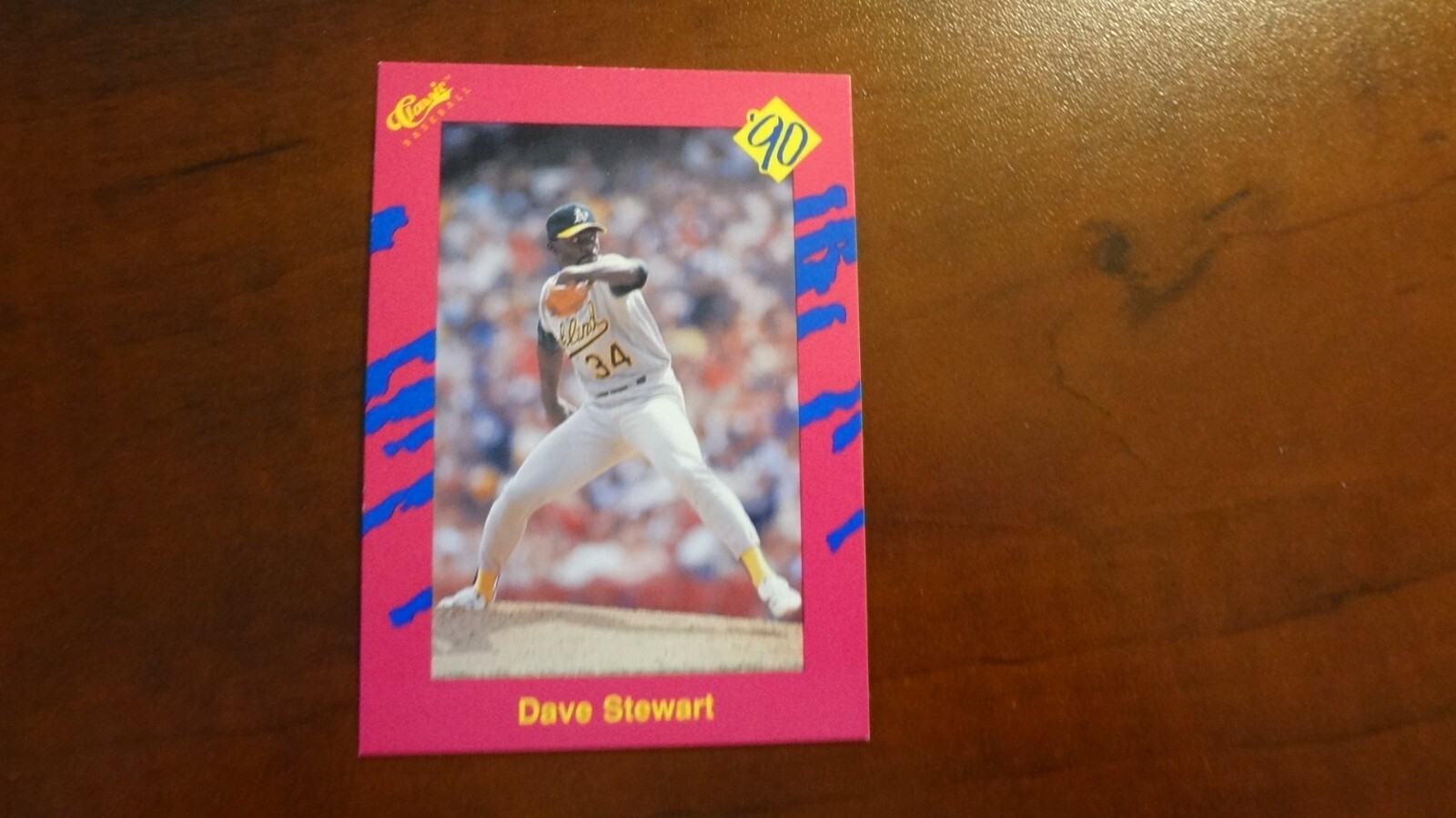 1990 CLASSIC GAMES INC. # T47 DAVE STEWART BASEBALL CARD | eBay