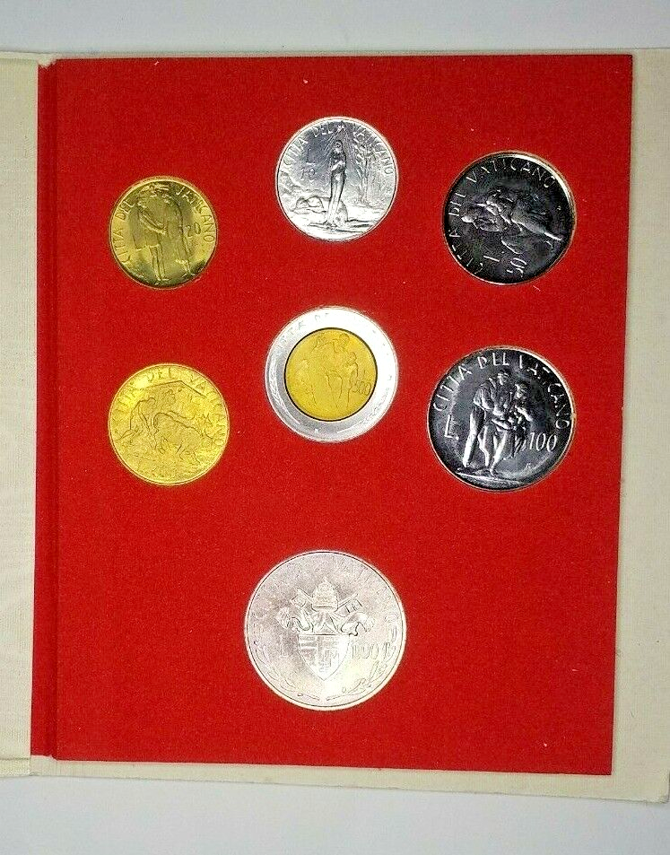 1982 Vatican City Annual Coin Set - Pope John Paul II - 7 Coin Set - | eBay
