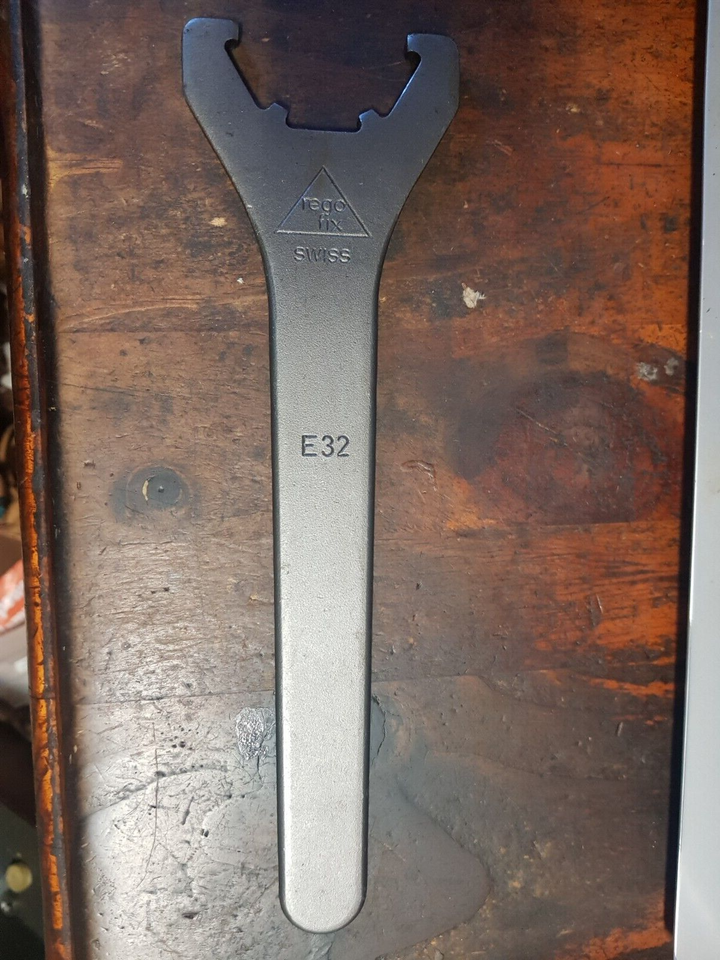 REGO FIX E32 Arbor wrench spanner. SWISS | eBay