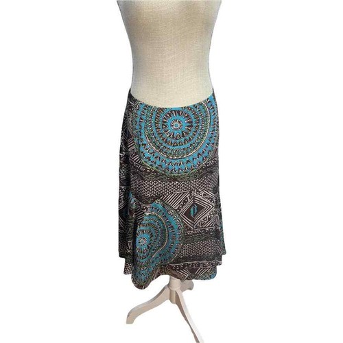 Emma James Maxi Skirt Boho Hippie Tie Dye Look Sz 10 … - Gem