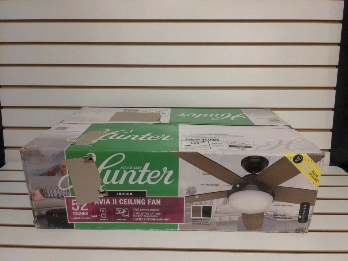 Hunter Avia Led Ceiling Fan | Shelly Lighting