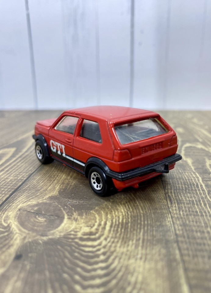 3 CAR LOT MATCHBOX 1981 VW Romping Rabbit, 1985 VW Golf GTI & 2023 VW ...