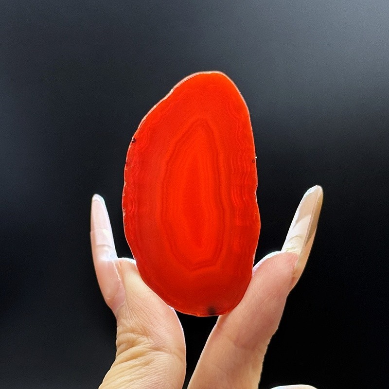 Natural Agate Geode Slab/Slice Agate Quartz Crystal Mineral Specimen ...