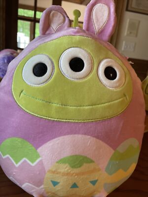 Squishmallows Easter Alien 12" Plush Disney Toy Story Bunny Ears Egg ...