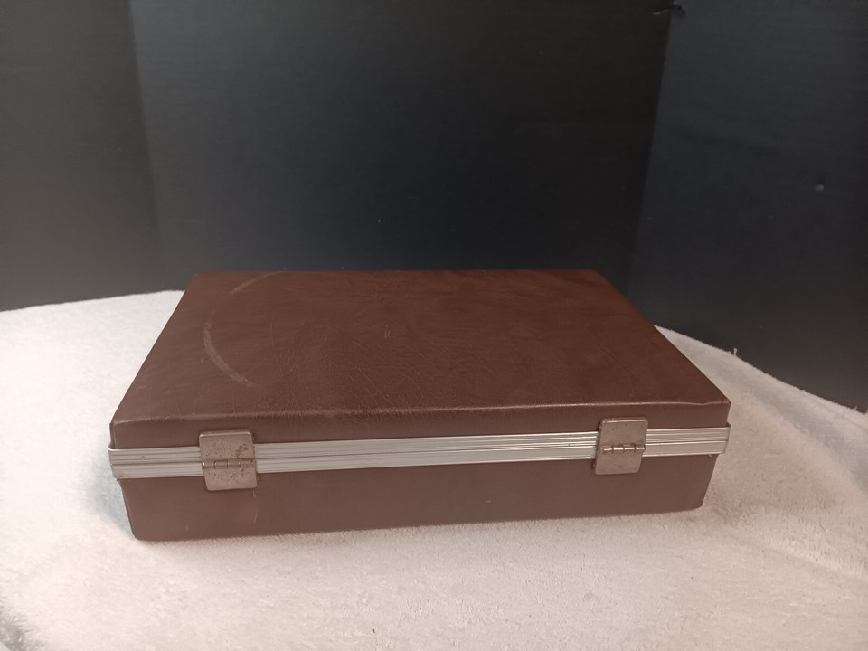 Vintage Cassette Tape Carrying Case Storage Holder Suitcase Holds 30 | eBay