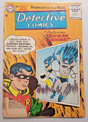 Detective Comics May # 231 Manhunter From Mars ft. Batman Junior | eBay