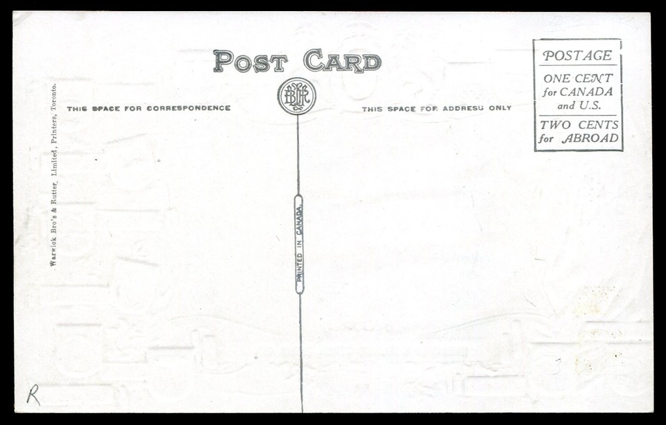 QUEBEC CITY Postcard 1910s Chateau Frontenac Citadel Patriotic Flag ...