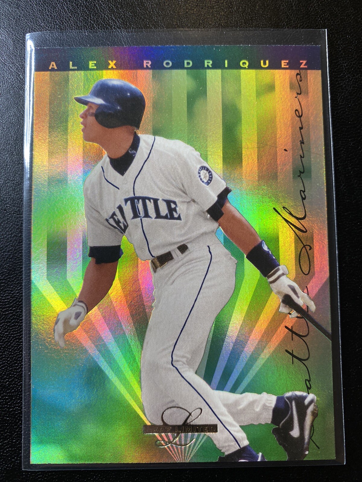 1995 Leaf Limited Gold Prism Foil #19 Alex Rodriguez Baseball Card ...