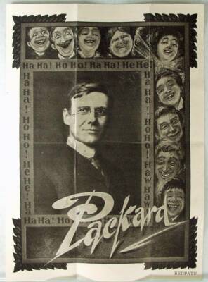 Redpath Chautauqua Advertising Flyer, Alton Packard, Humorist Lecture ...