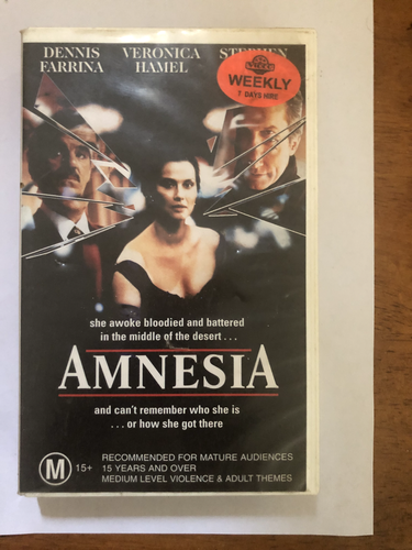 Amnesia VHS Veronica Hamel PAL Format | eBay Australia