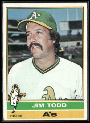 1976 Topps #221 Jim Todd | eBay