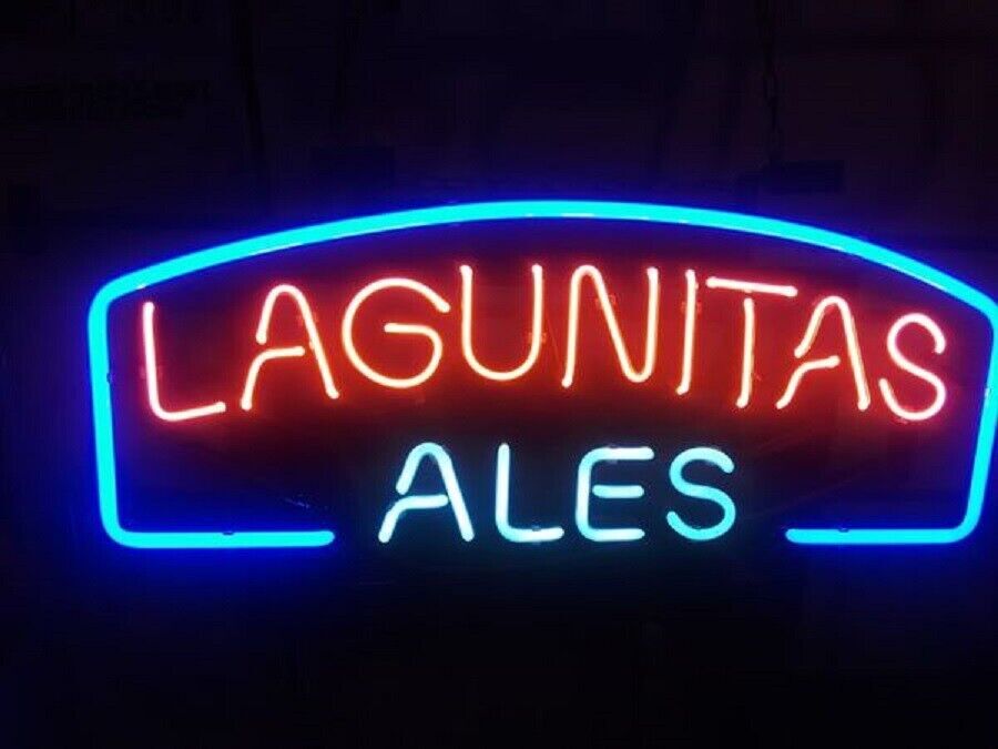 Lagunitas Ales Neon Sign Lamp Light CaveBar Beer Decor Artwork Pub ...