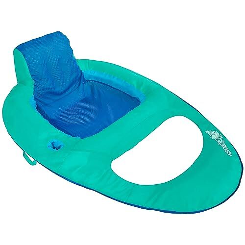 Spring Float Recliner Chair Inflatable Pool Float for Adults with Cup ...