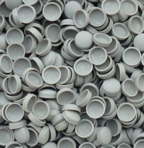 Large Screw Cap Cover Plastidome Gloss 10 - 12 Gauge Countersunk Screws ...