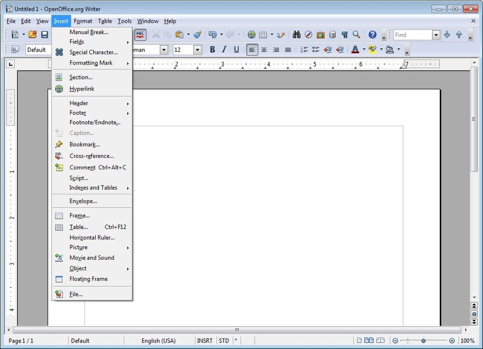OpenOffice Suite Pro Software Windows Word Processing Home Student ...