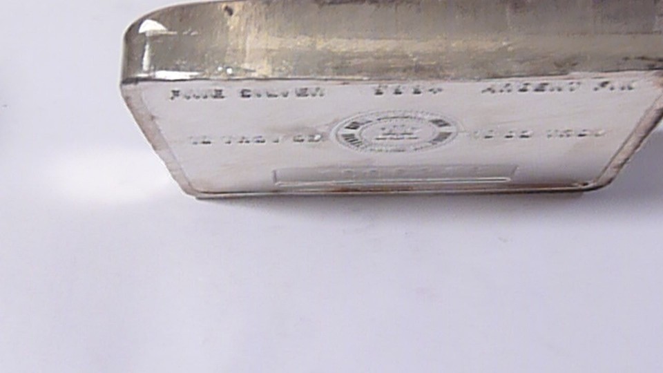 vintage silver bar 10 oz, Royal Canadian Mint Low serial # and Argent ...
