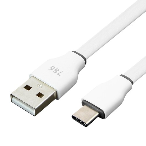 USB to USB Type C 3m Cable Charging and Fast Sync - White | eBay