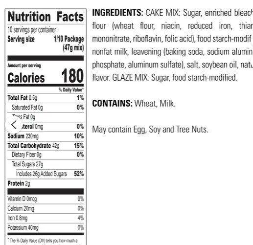 Krusteaz Vanilla Pound Cake & Sweet Glaze Mix 16.5 oz Box - 5 PACK | eBay